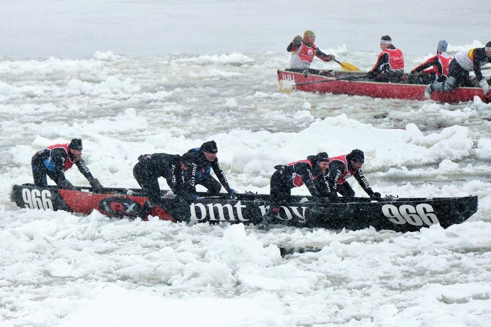 Découvrir le canot à glace: entrevue avec un canotier